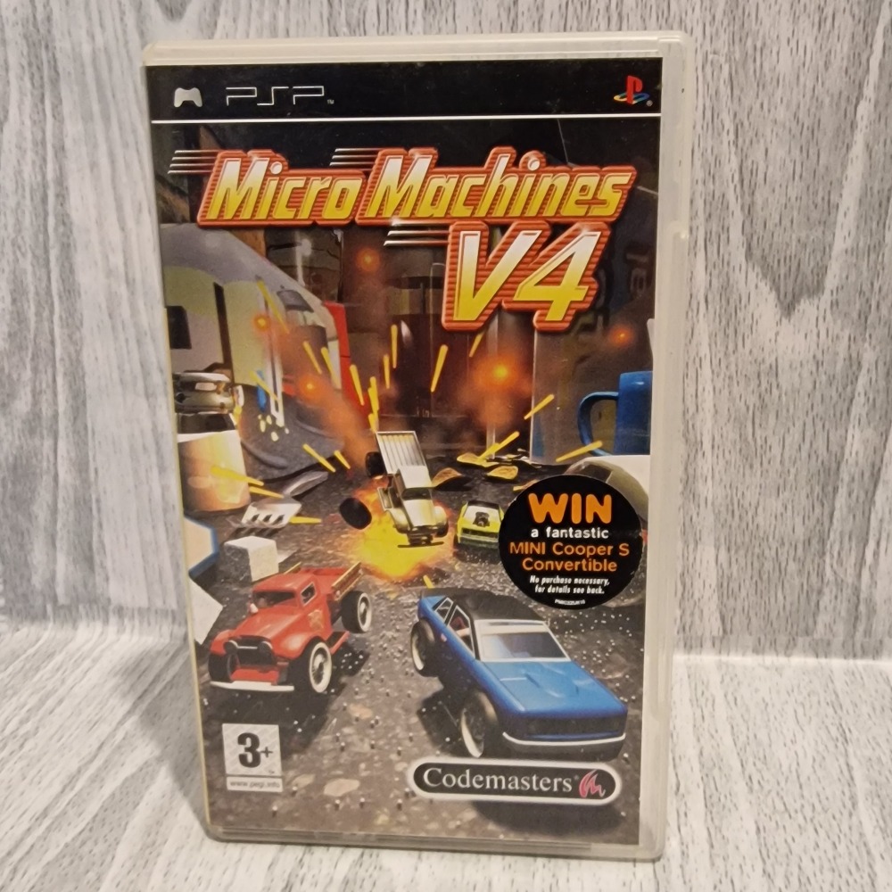 Pre-owned Micro Machines V4 - (Sony PSP, 2006) Tested & Complete ...
